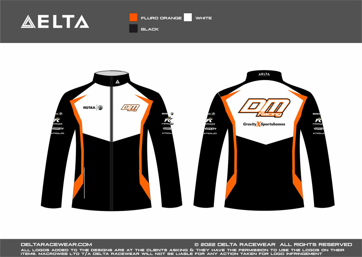 DM Racing Sublimated Men's Softshell Jacket – Delta Racewear