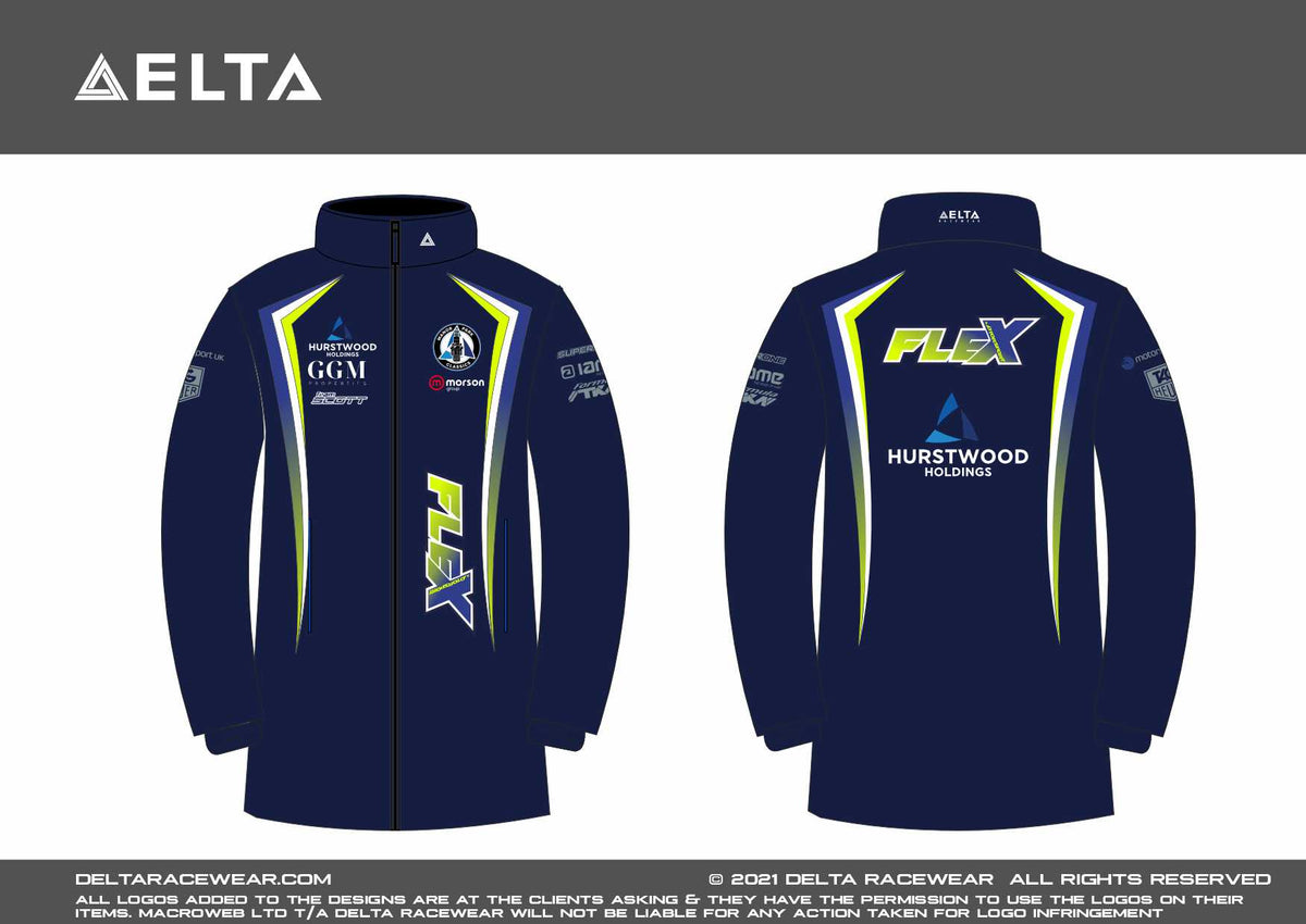 Flex Motorsport Sublimated Kid's Winter Coat – Delta Racewear
