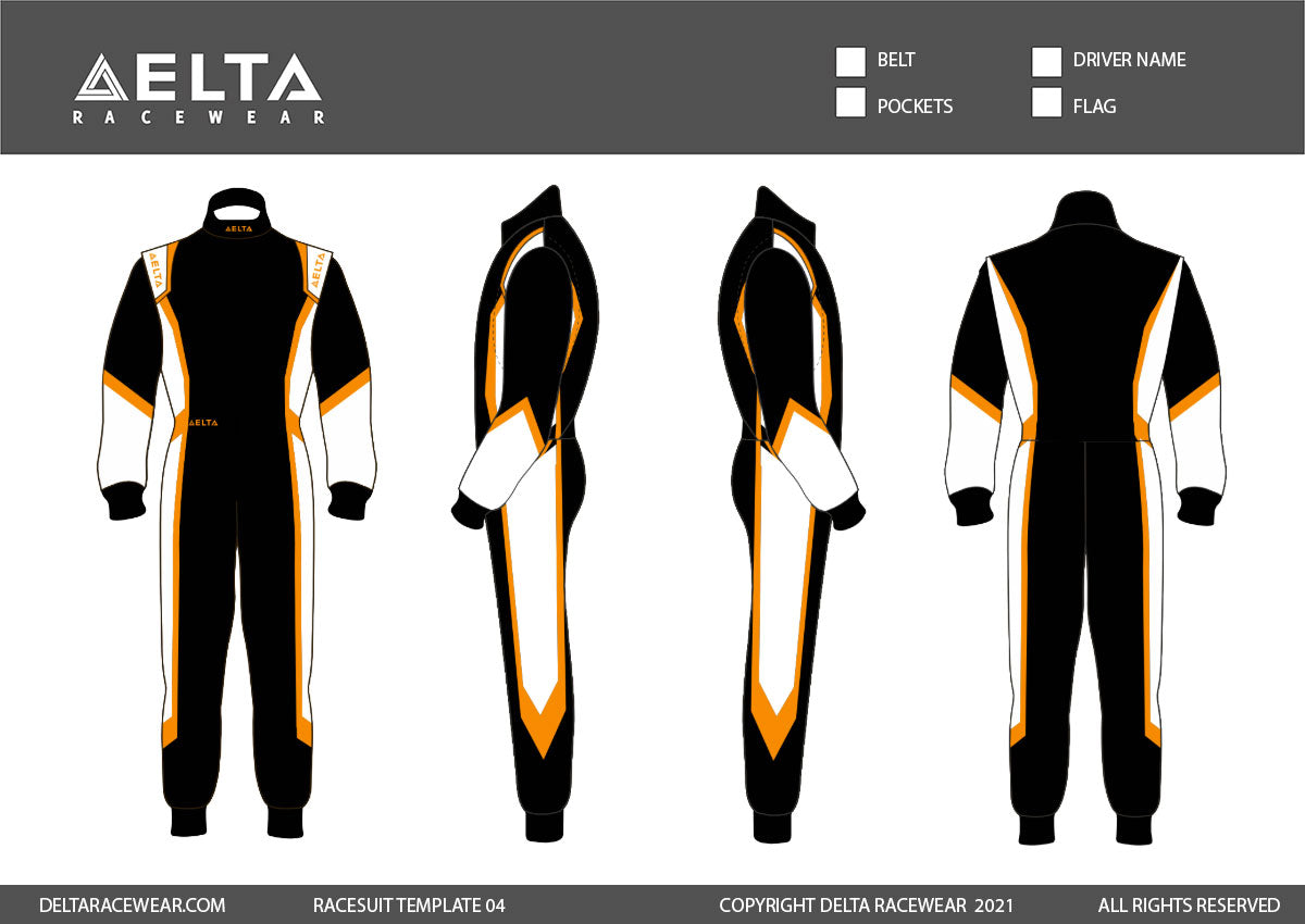 HRX Revotech Racesuit Template Design 04 – Delta Racewear