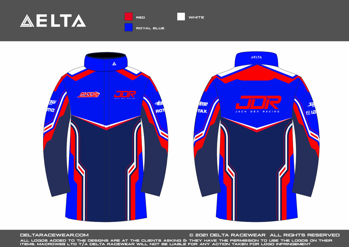 JDR Sublimated Men's Winter Coat – Delta Racewear