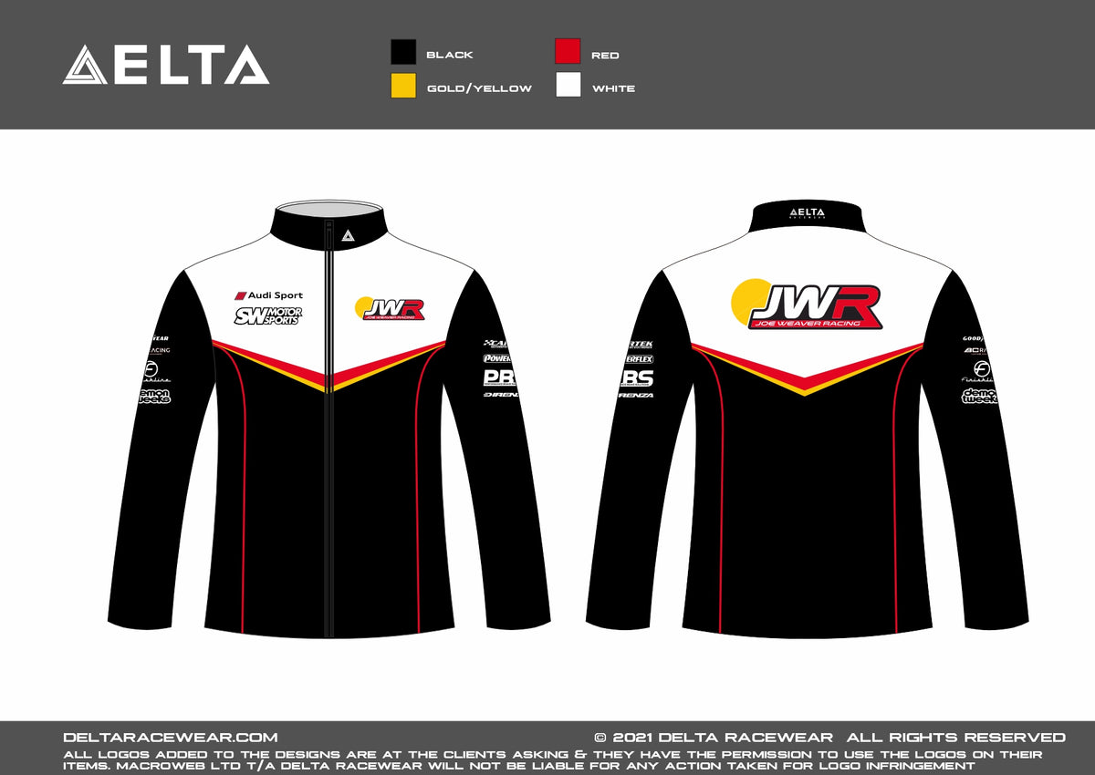 JWR Racing Sublimated Women's Softshell Jacket – Delta Racewear