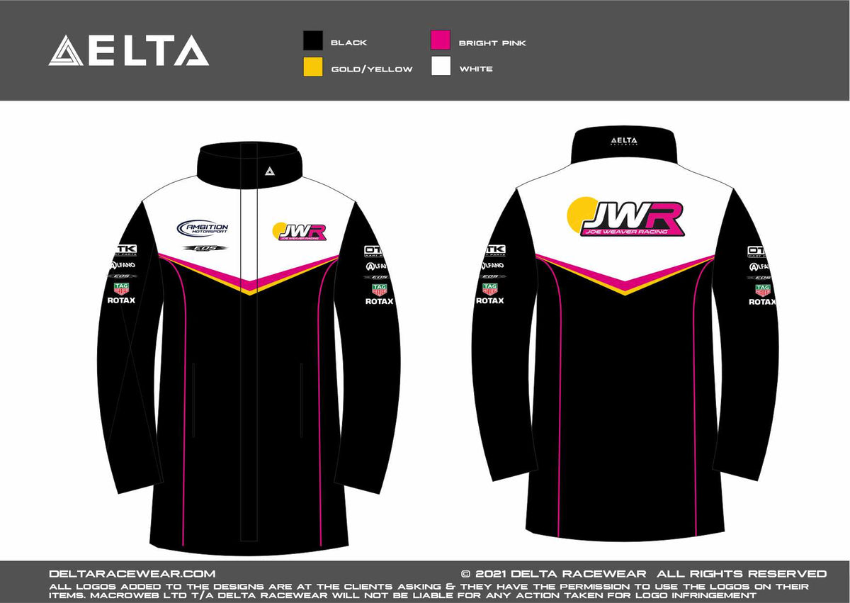 JWR Karting Sublimated Men's Winter Coat – Delta Racewear