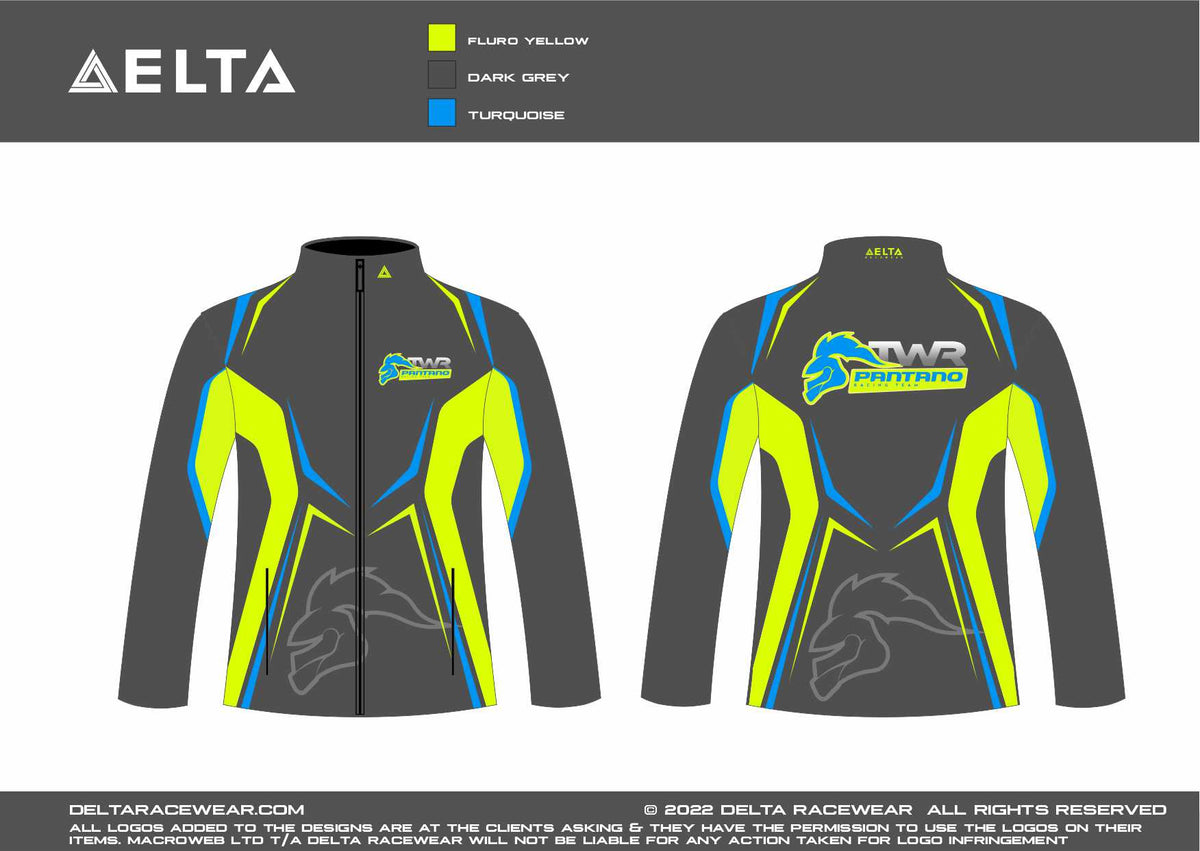 TWR Pantano Sublimated Men's Softshell Jacket – Delta Racewear