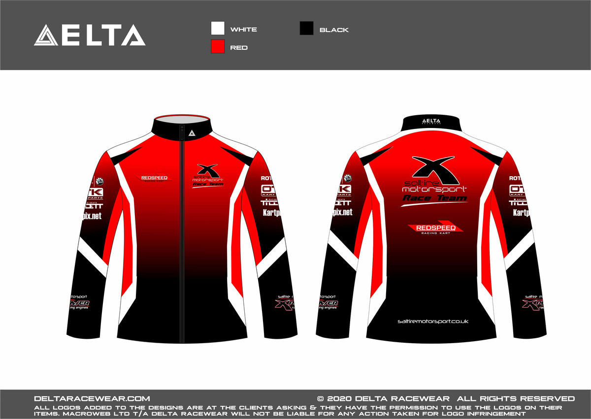 Saltire Motorsport Sublimated Men's Softshell Jacket – Delta Racewear
